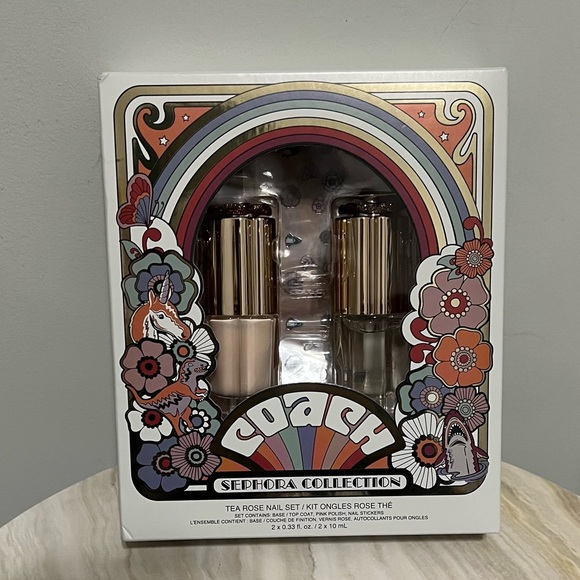 Coach | Makeup | Coach X Sephora Collection Tea Rose Nail Set | Poshmark